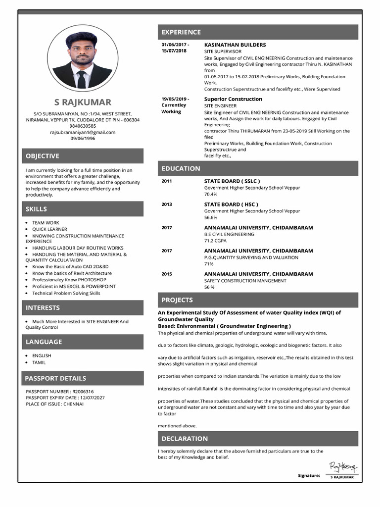 Rajkumar S Resume-2 | PDF