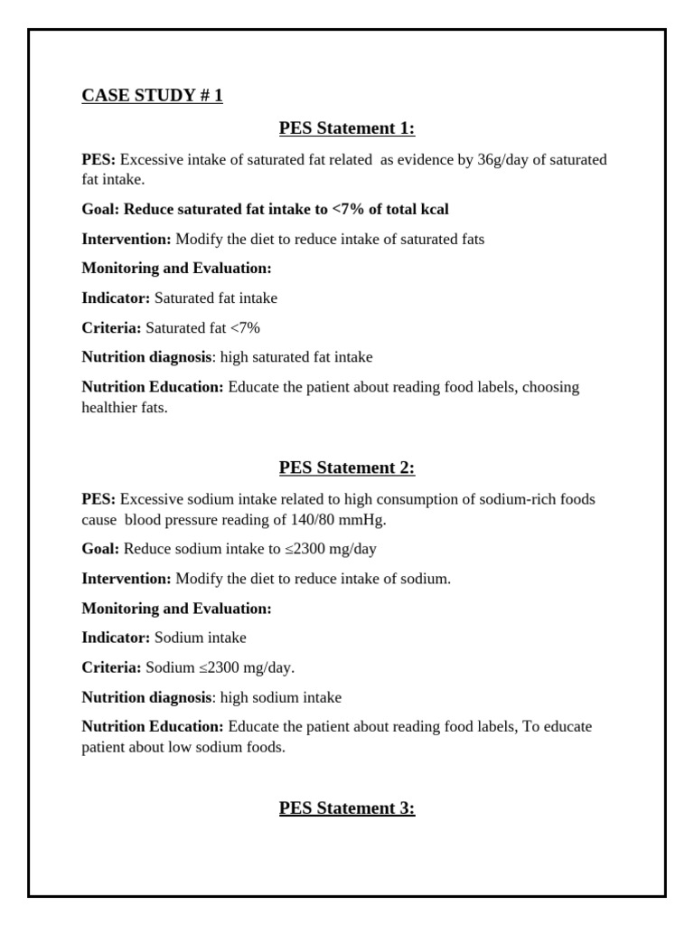 PES Statements | PDF