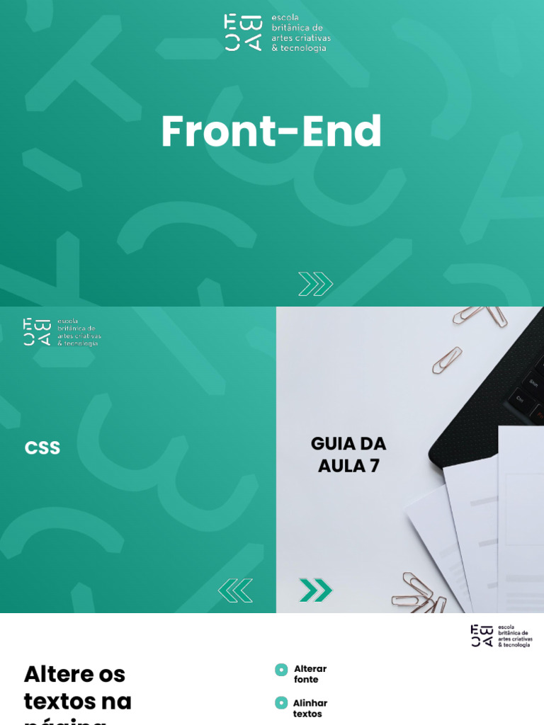Profissão Desenvolvedor Full Stack - FrontEnd M4 A8 | PDF