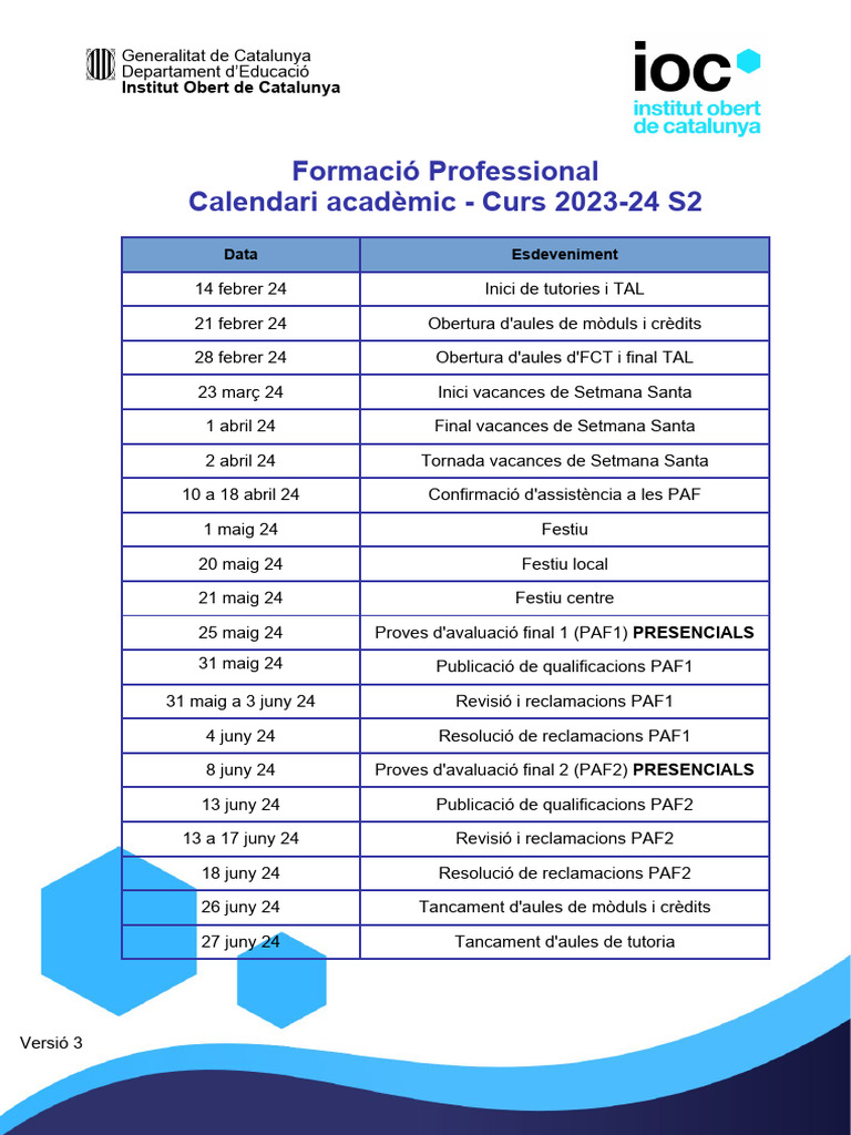 Calendari FP 2023-24 S2 v3 | PDF