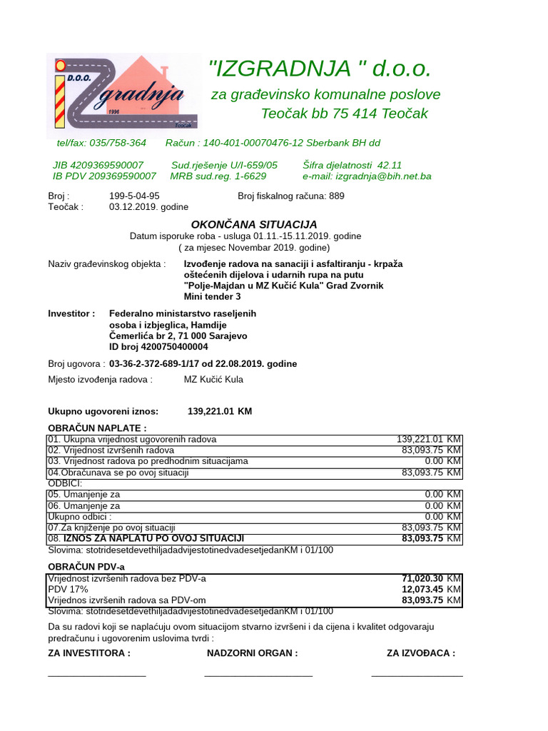 Predracun Salkanovici | PDF