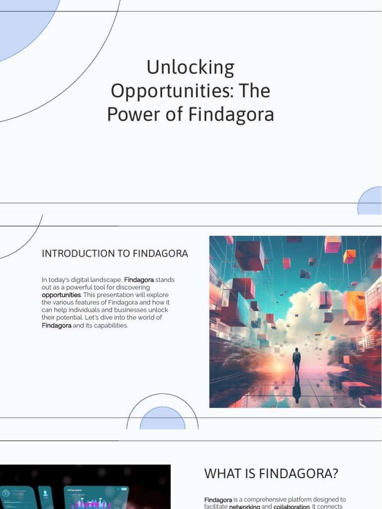 Slidesgo Unlocking Opportunities The Power of Findagora ...