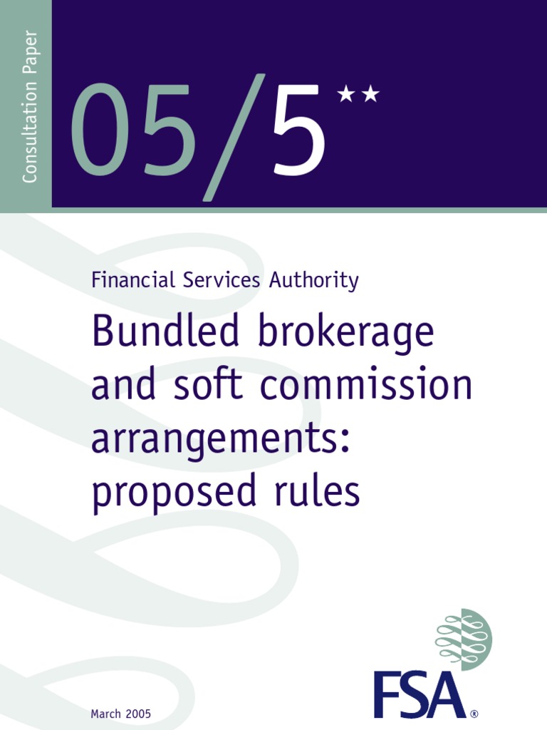 Bundled Brokerage Soft Commissions | PDF | Investment Management ...