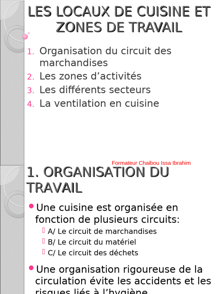 Ch03.Les Locaux Et Zones de Travail | PDF