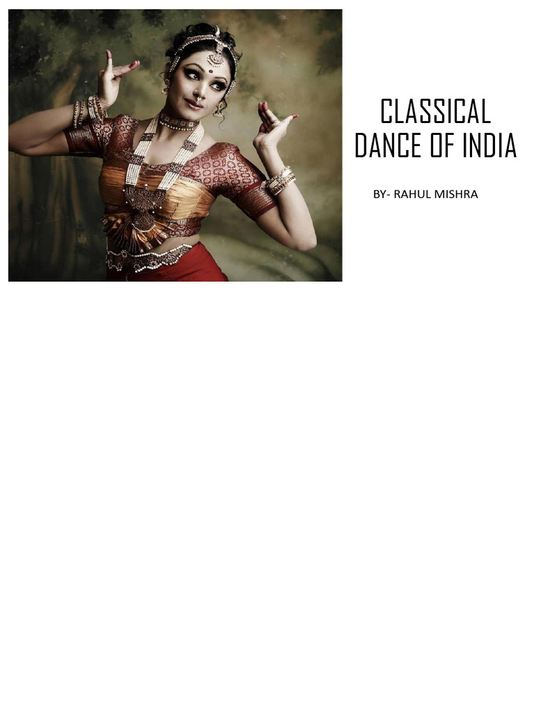 Indian Classical Dance - 14672225 | PDF