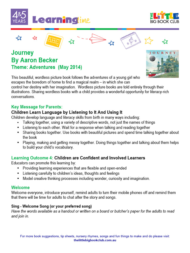 Journey by Aaron Becker Theme Adventures May 2014 Compress | PDF