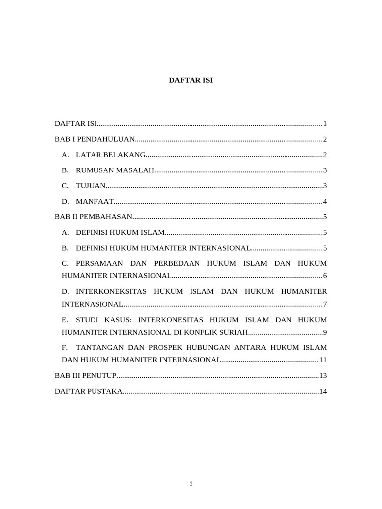 Makalah Hukum Humaniter | PDF