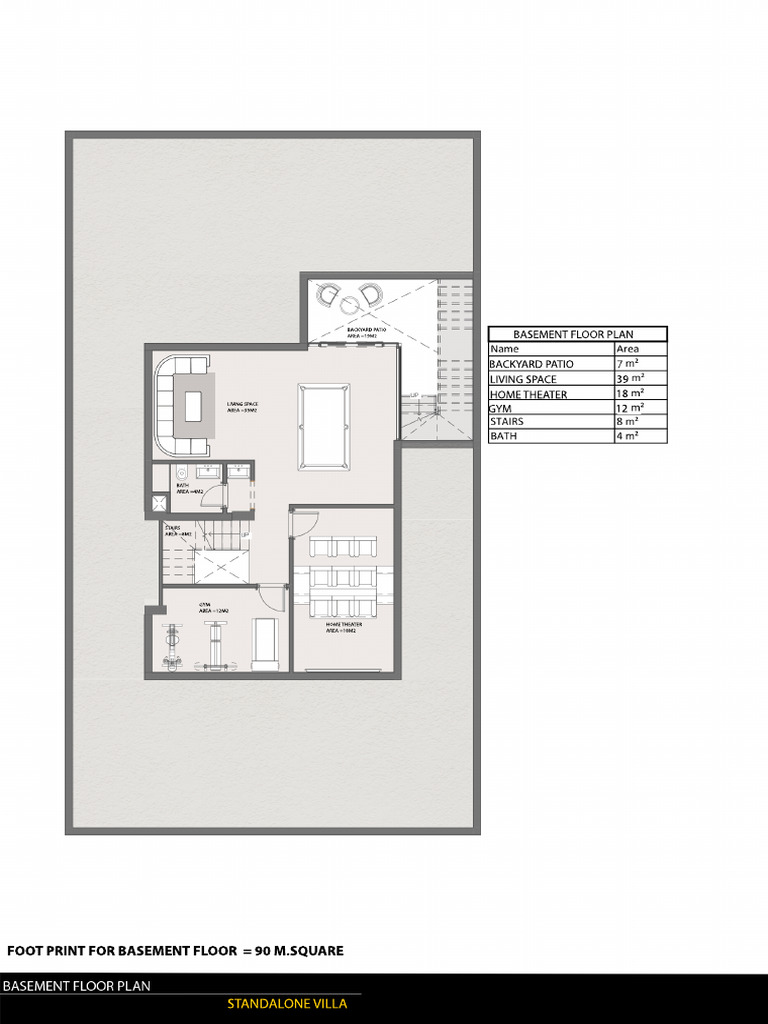 Standalone Villa With Basement | PDF
