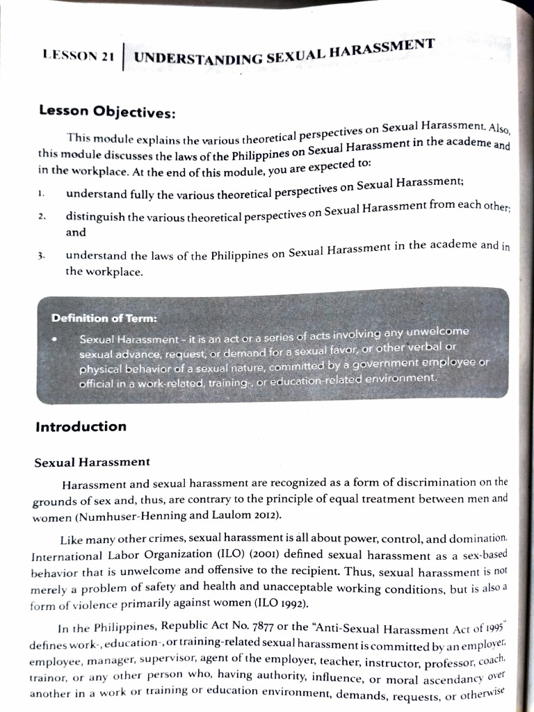 EGS-Understanding-Sexual-Harrasment | PDF