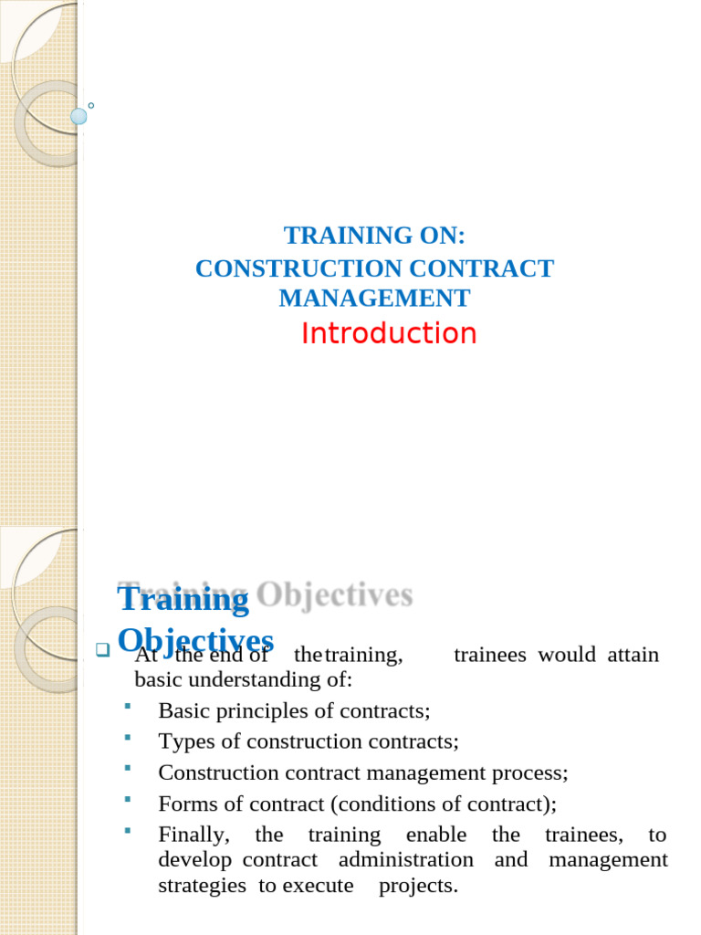 Contract Introduction 10 | PDF