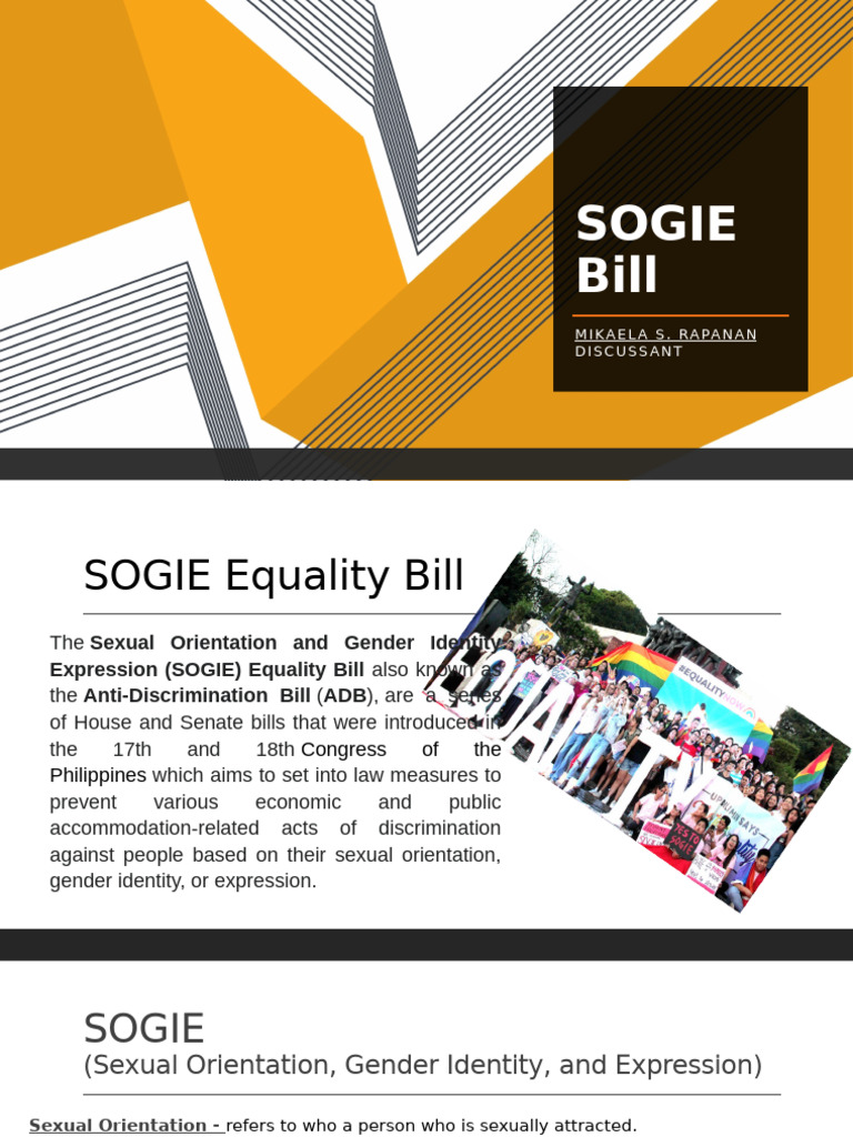 Rapanan, Mikaela S - Sogie Bill | PDF