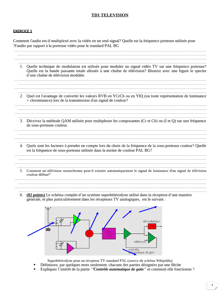 Td1 Television | PDF