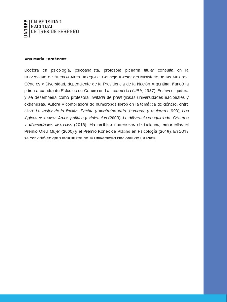 CV Ana María Fernández | PDF