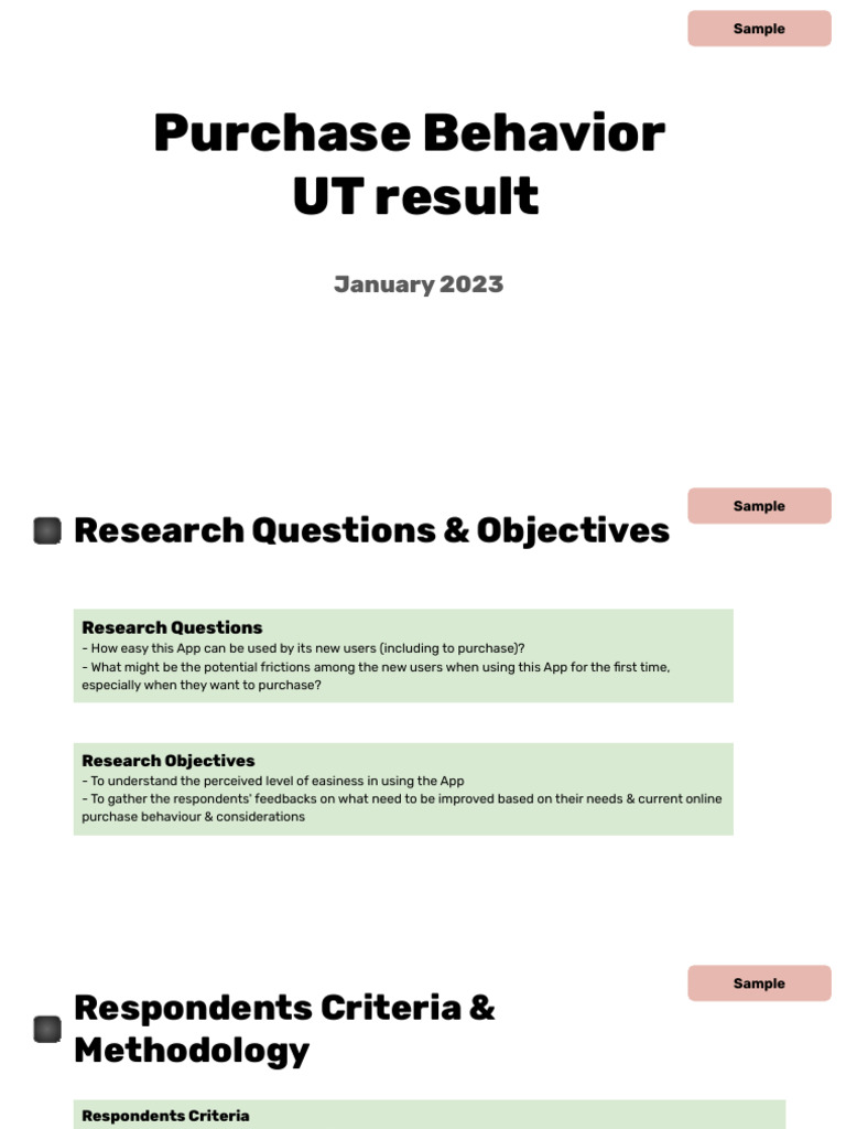 Sample - UT Report | PDF