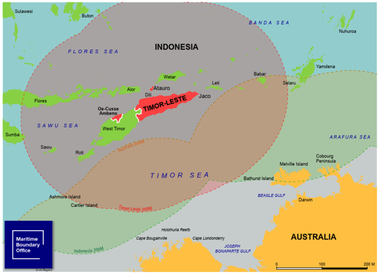 Map-9-Exclusive-economic-zone-overlap-between-Australia-Timor-Leste-and ...