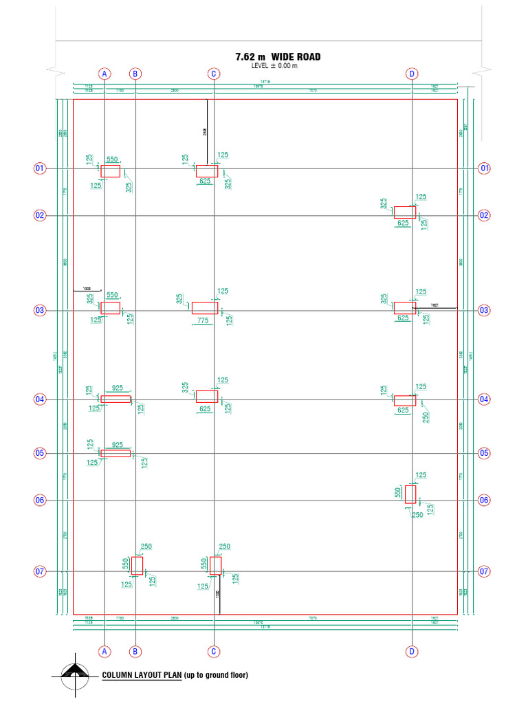 Gloria Column Layout Plan | PDF