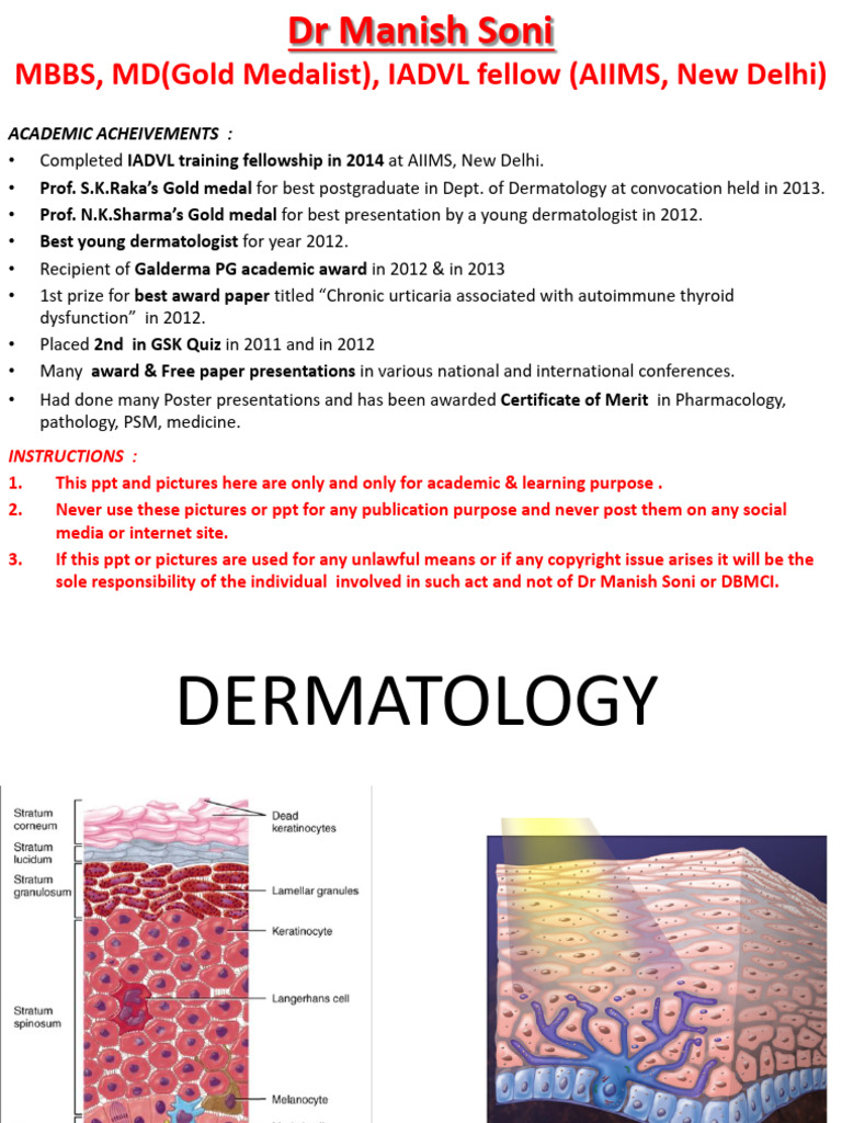 Derma by Dr. Manish Soni | PDF
