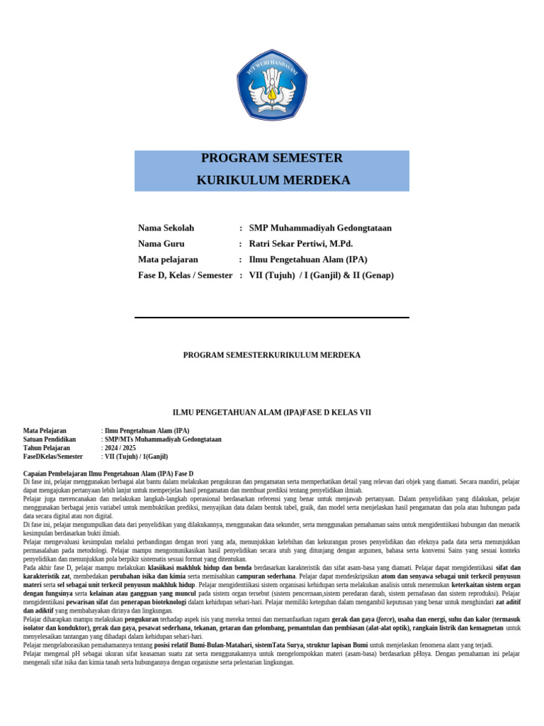 Prosem 7 - IPA | PDF