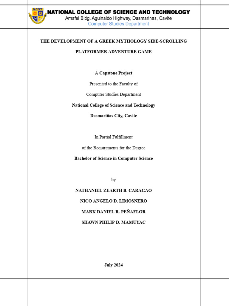Document For Final Def Thesis A | PDF
