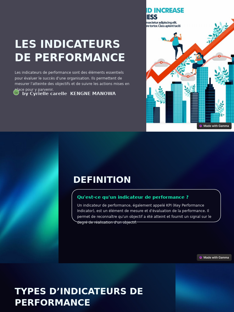 Les Indicateurs de Performance | PDF