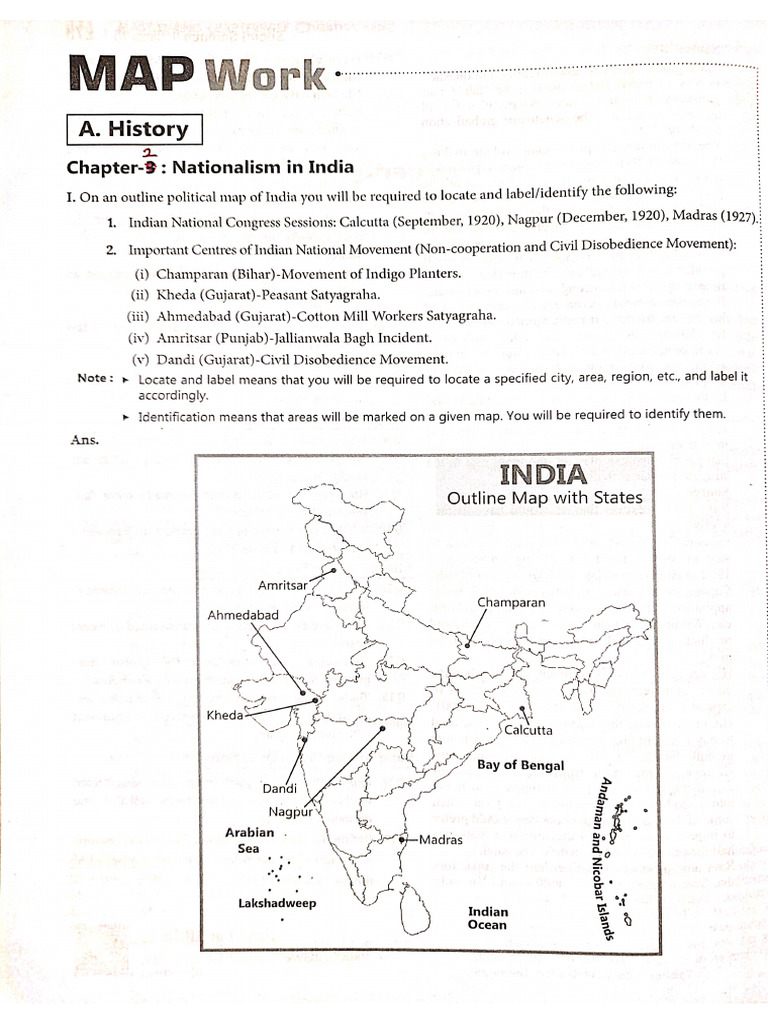 10th sst map skill | PDF