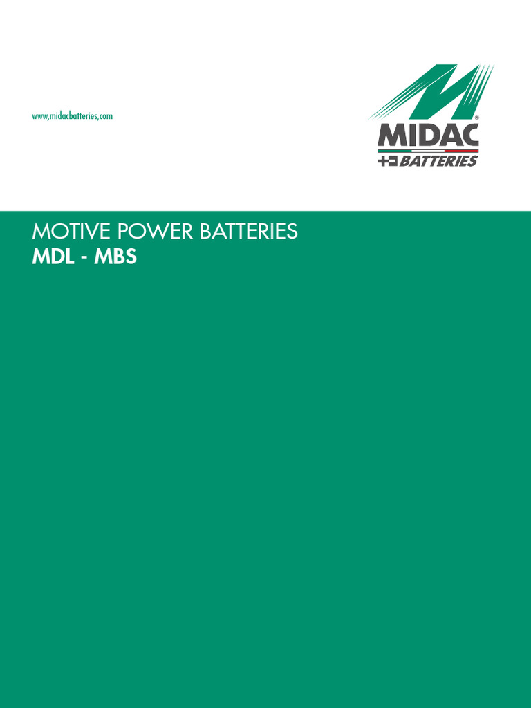 Catalog Acumulatori MIDAC | PDF