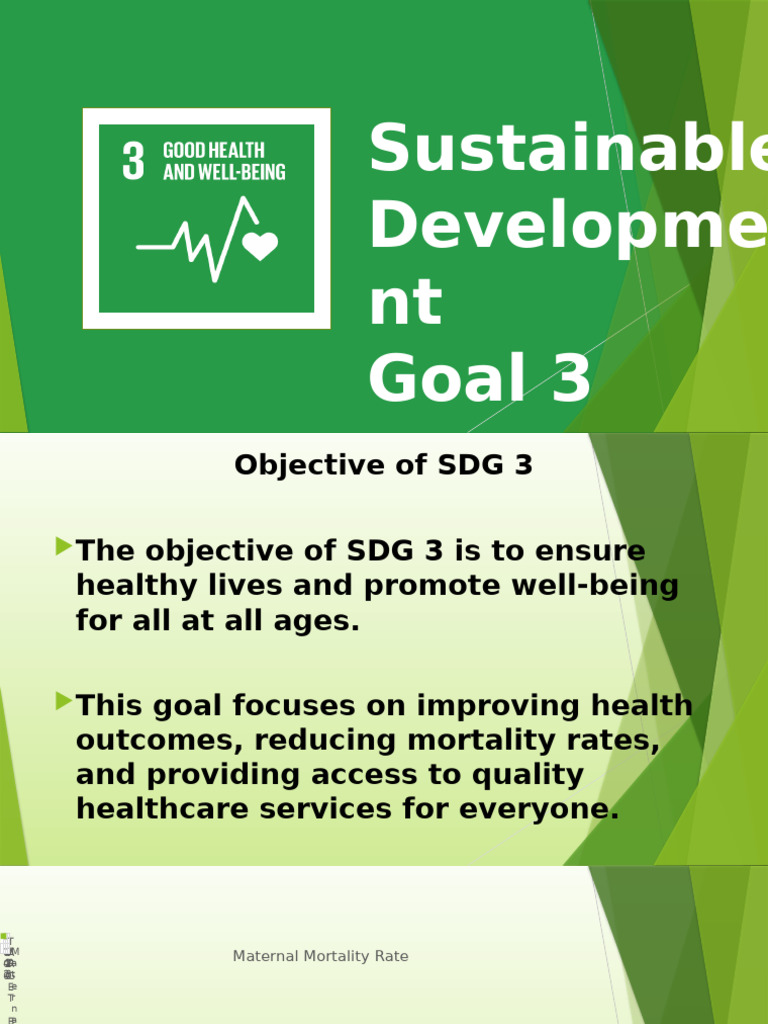 Achieving SDG 3: Health for All | PDF | Health Sciences | Medical ...