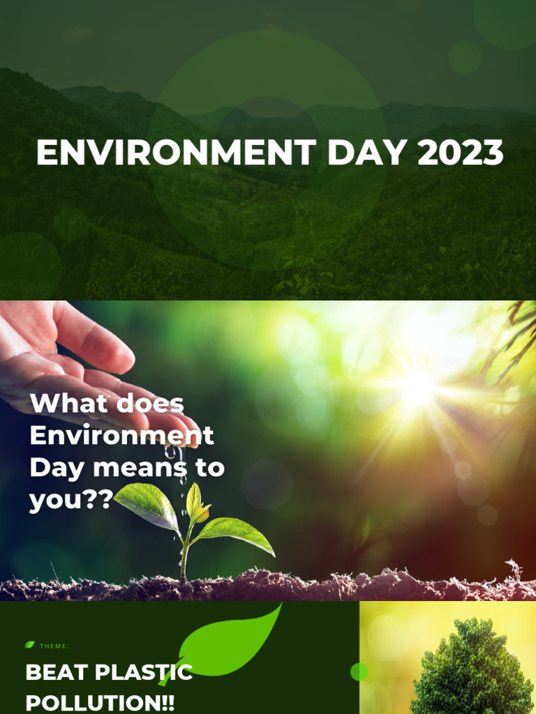 Environment Day | PDF