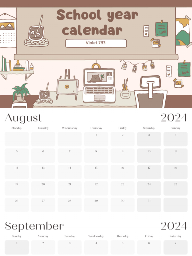School Year Calendar | PDF