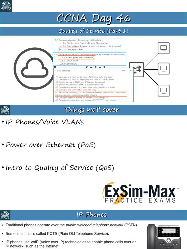 Day 46 Slides - QoS (Part 1) | PDF Day 46 Slides - QoS (Part 1) | PDF