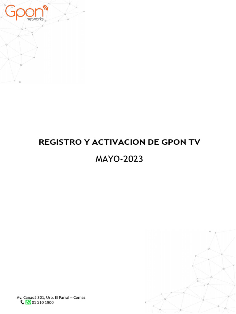 Instalacion Del Nuevo Apk Gpon TV 2 | PDF