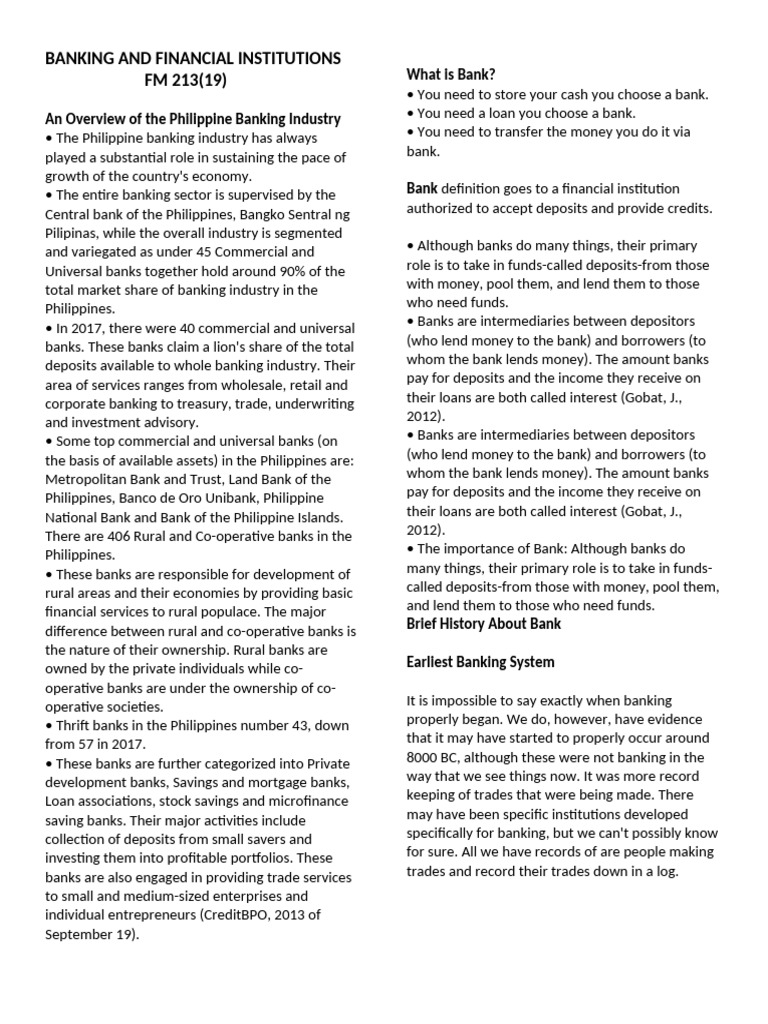 Banking | PDF