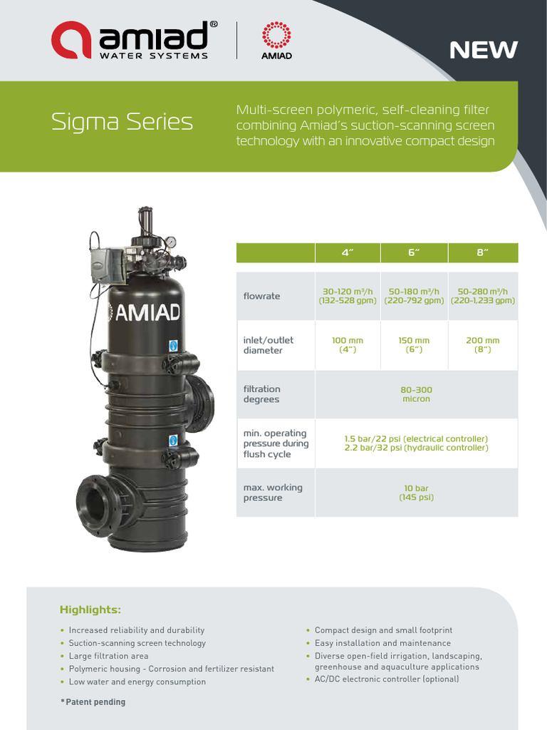 Sigma Series English | PDF | Valve | Switch