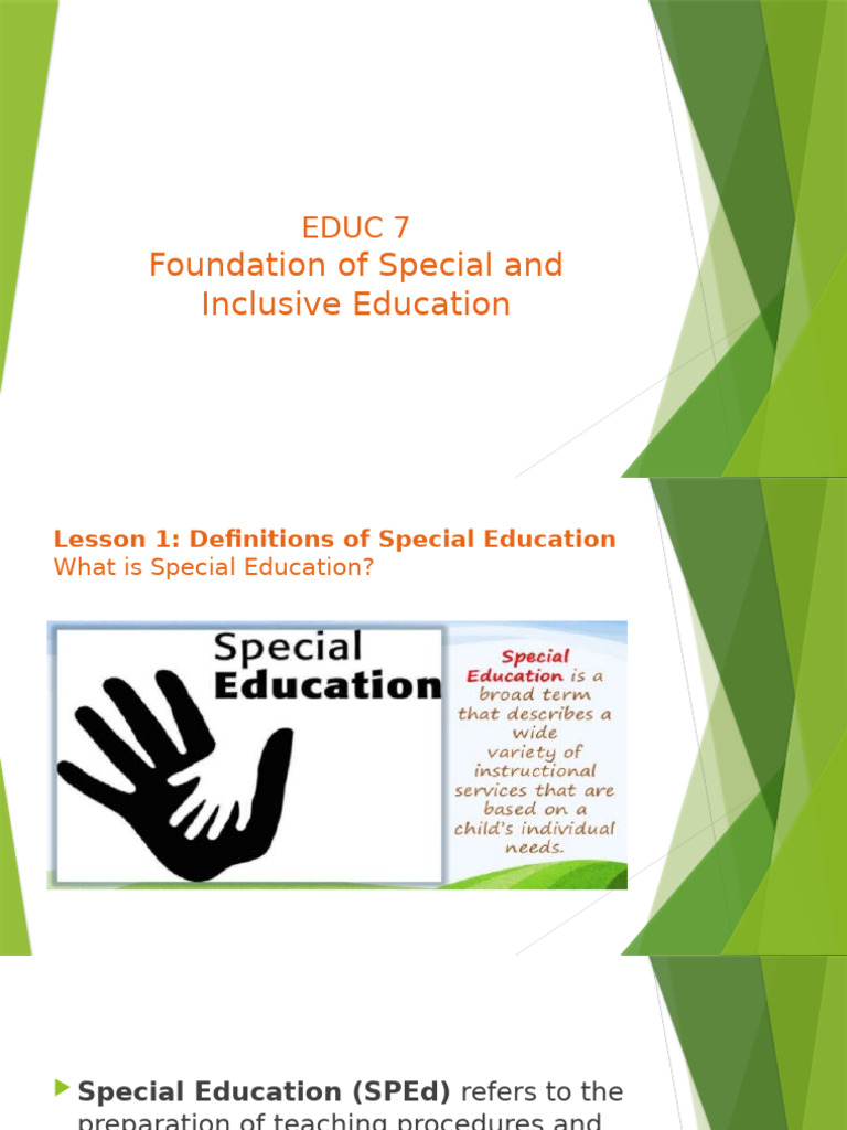 EDUC 7 Lesson 1 | PDF