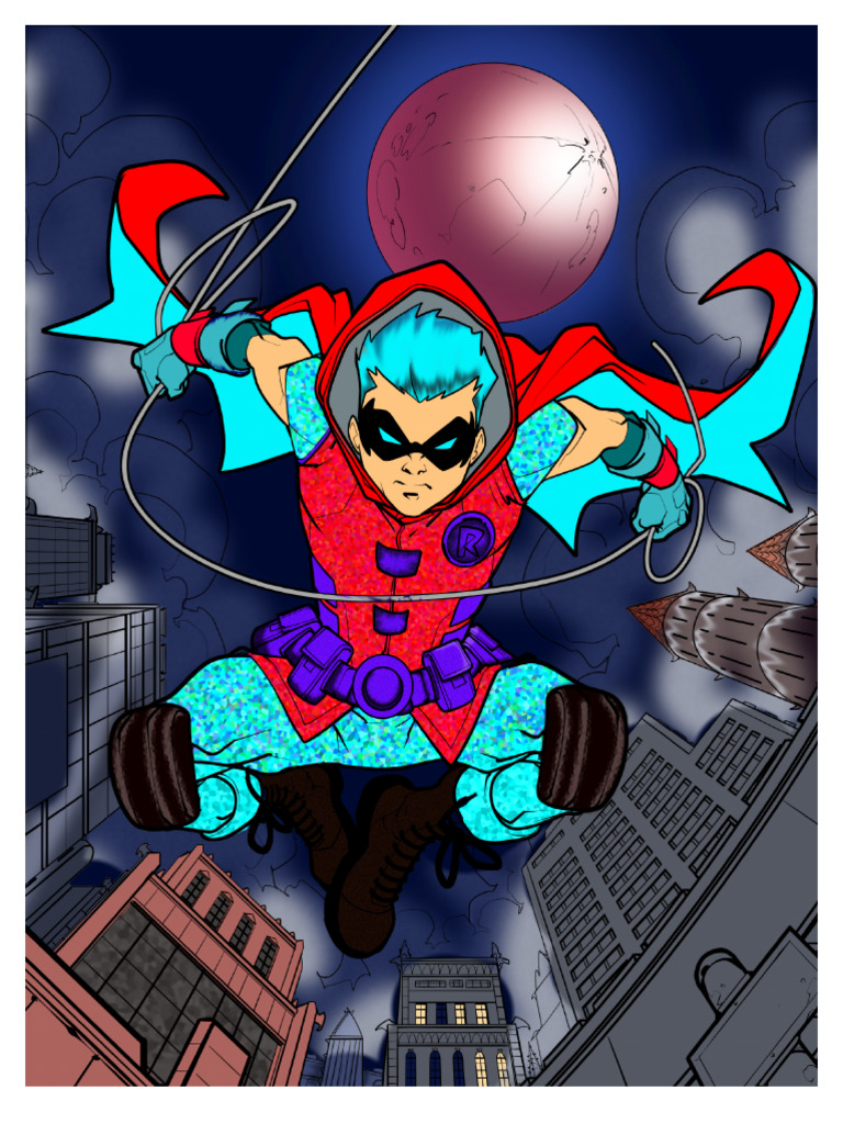 Robin 4 Coloring | PDF