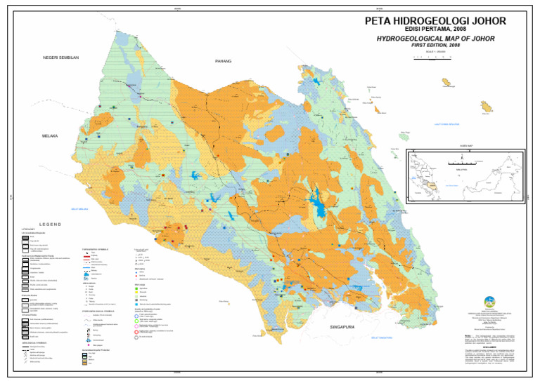 Peta Hidro Johor | PDF