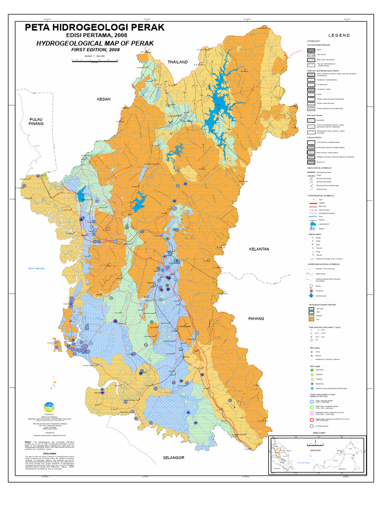 Peta Hidro Perak | PDF
