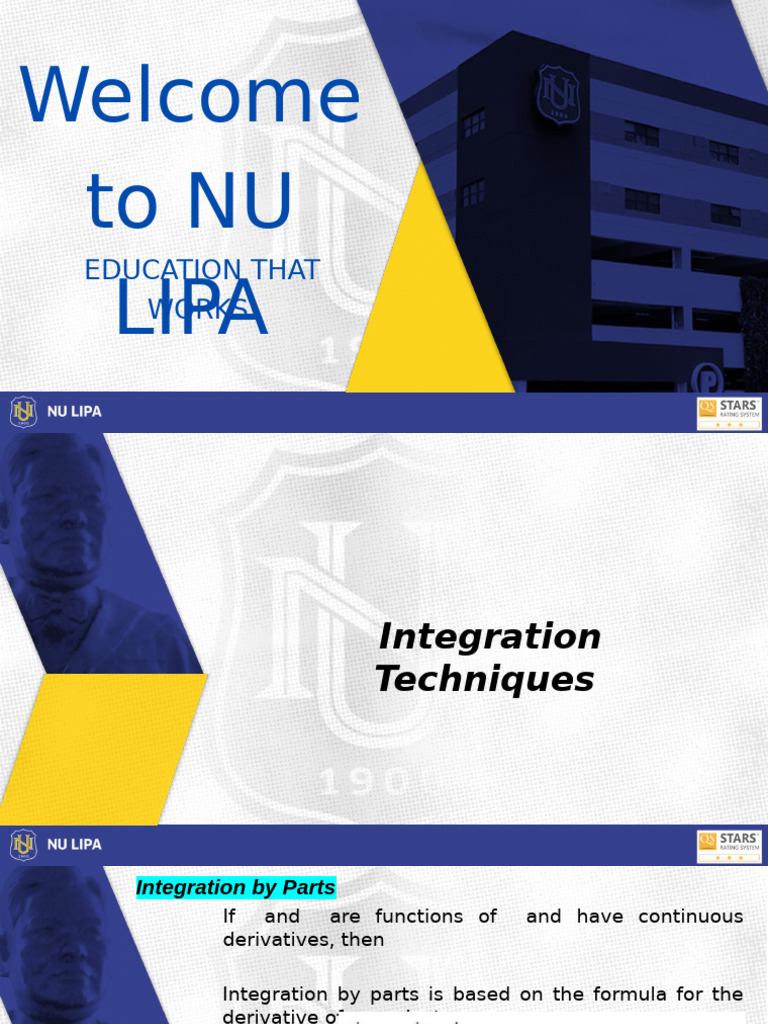 Integration Techniques | PDF