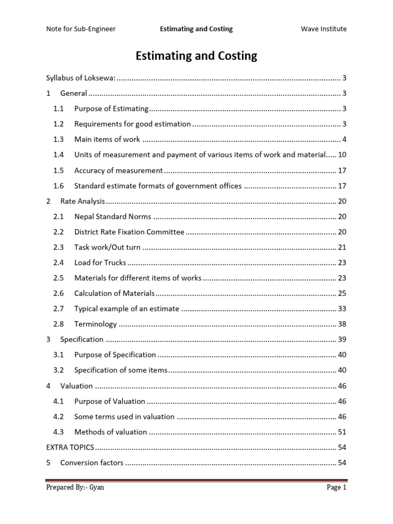 Estimate Theory | PDF