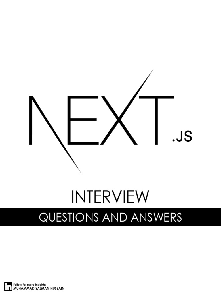 25 NEXT - Js Essential Interview Questions | PDF