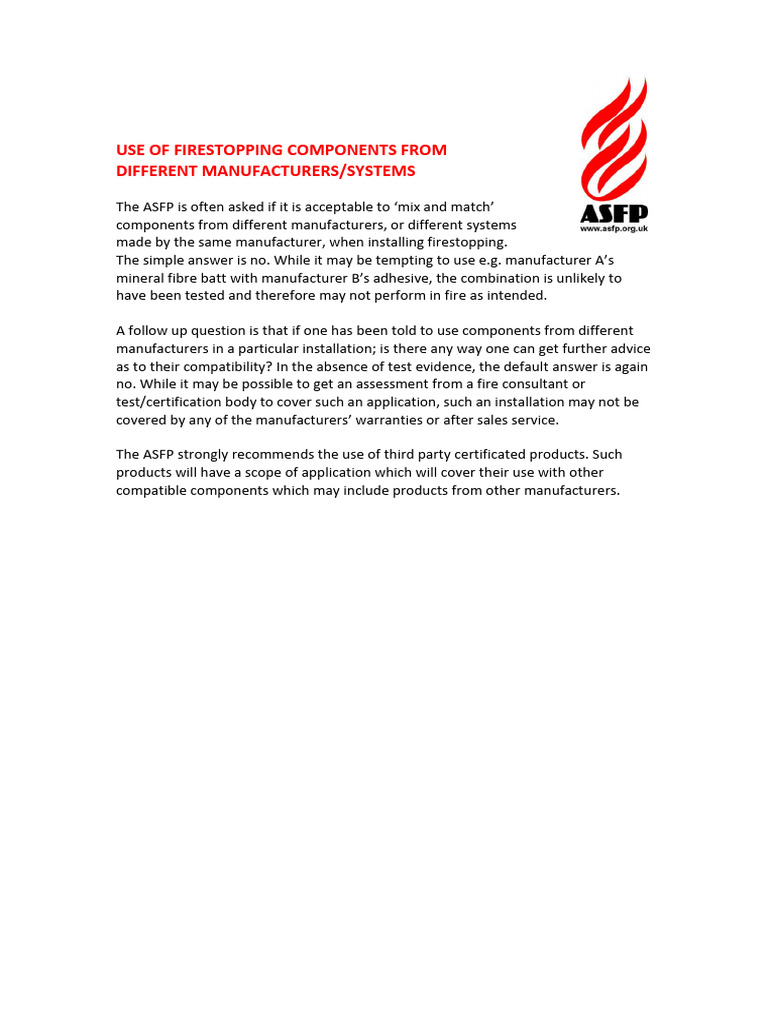 ASFP Advisory Note 6 | PDF