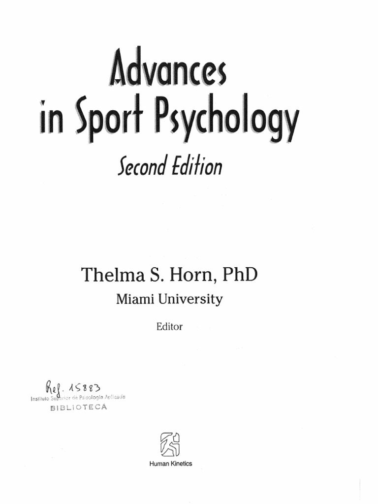 Personality and Sport Behavior | PDF