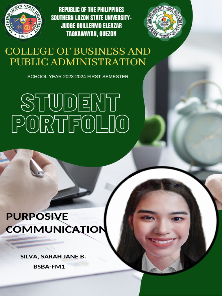 Purposive Communication Cover Page | PDF