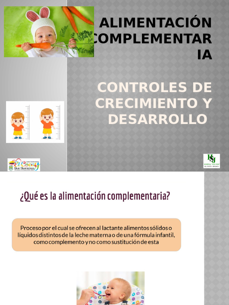 Alimentación Complementaria | PDF