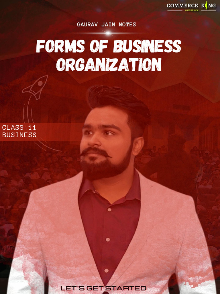 Notes of The Chapter Class 11 BST CHP 2 | PDF | Partnership | Business