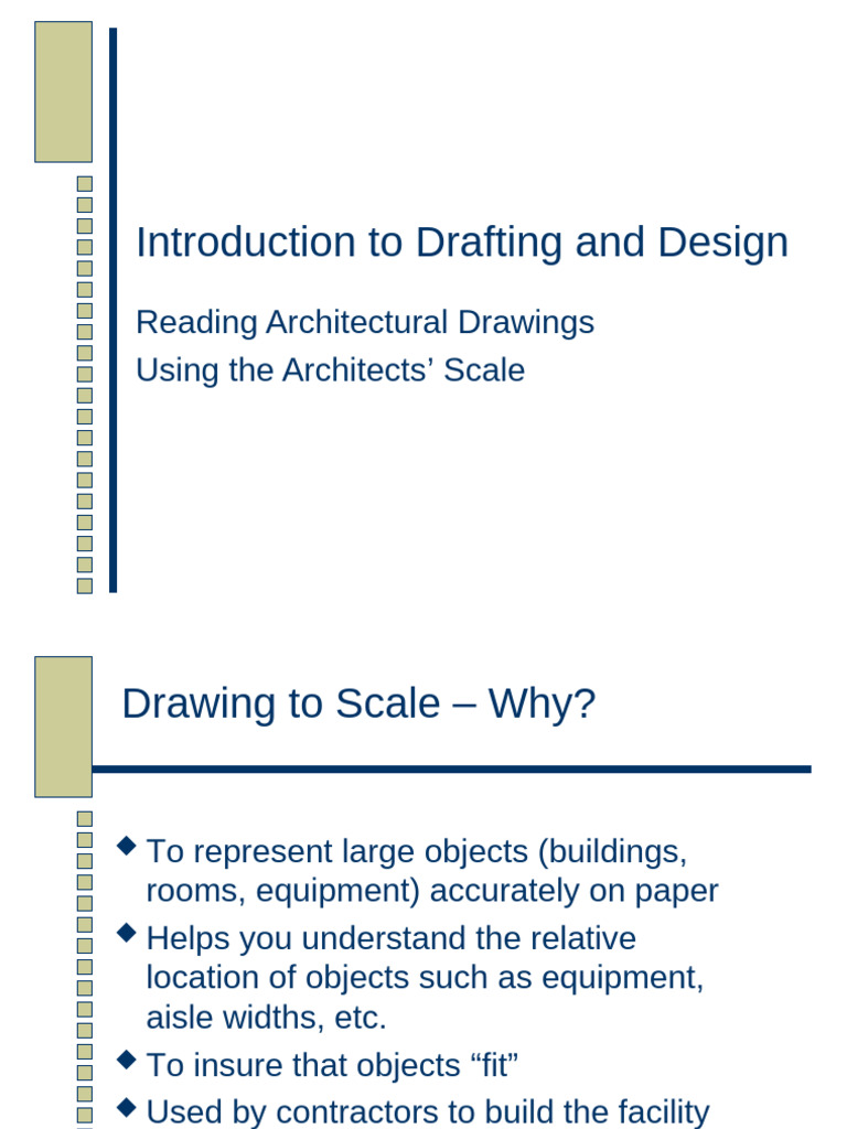 Architect Scale Notes | PDF