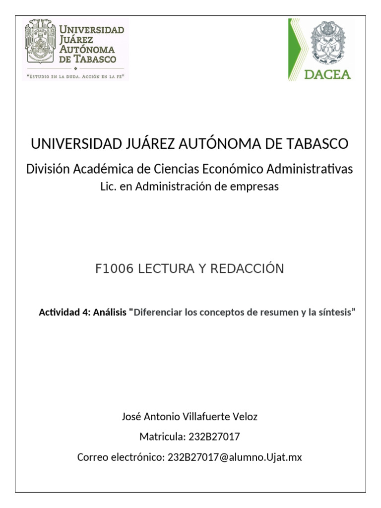 Villafuerte Veloz Jose Antonio U2 Act4 | PDF