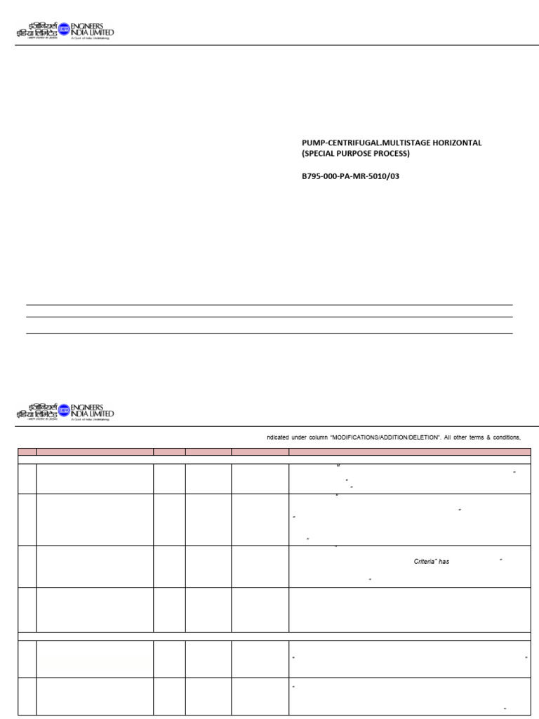 011 - Annexure-8 Technical Amendment-1 With Attachments | PDF