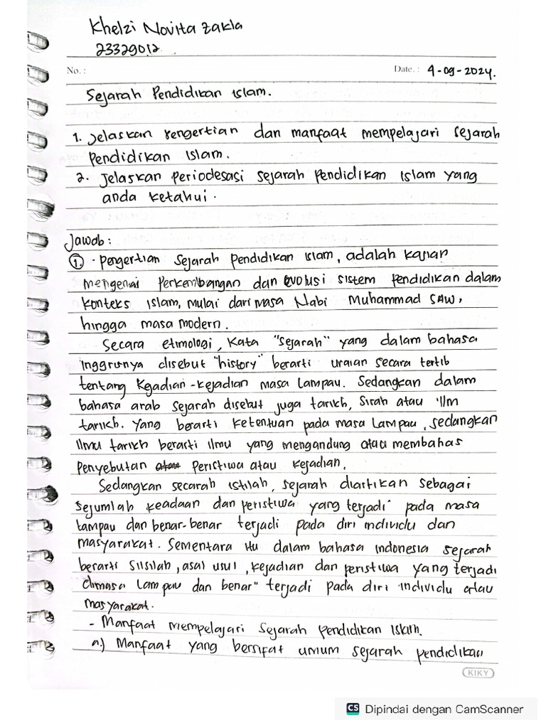 Khelzi Novita Zakia T2 (SPI) | PDF