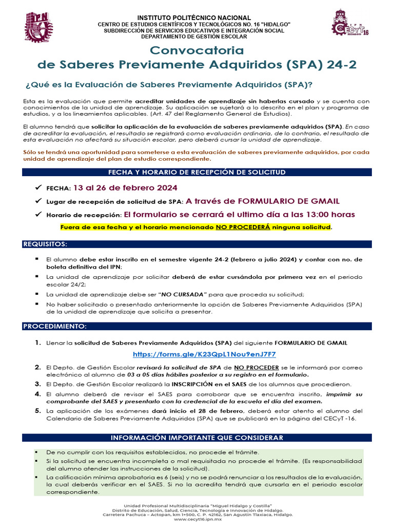 saberes previos 2024 | PDF